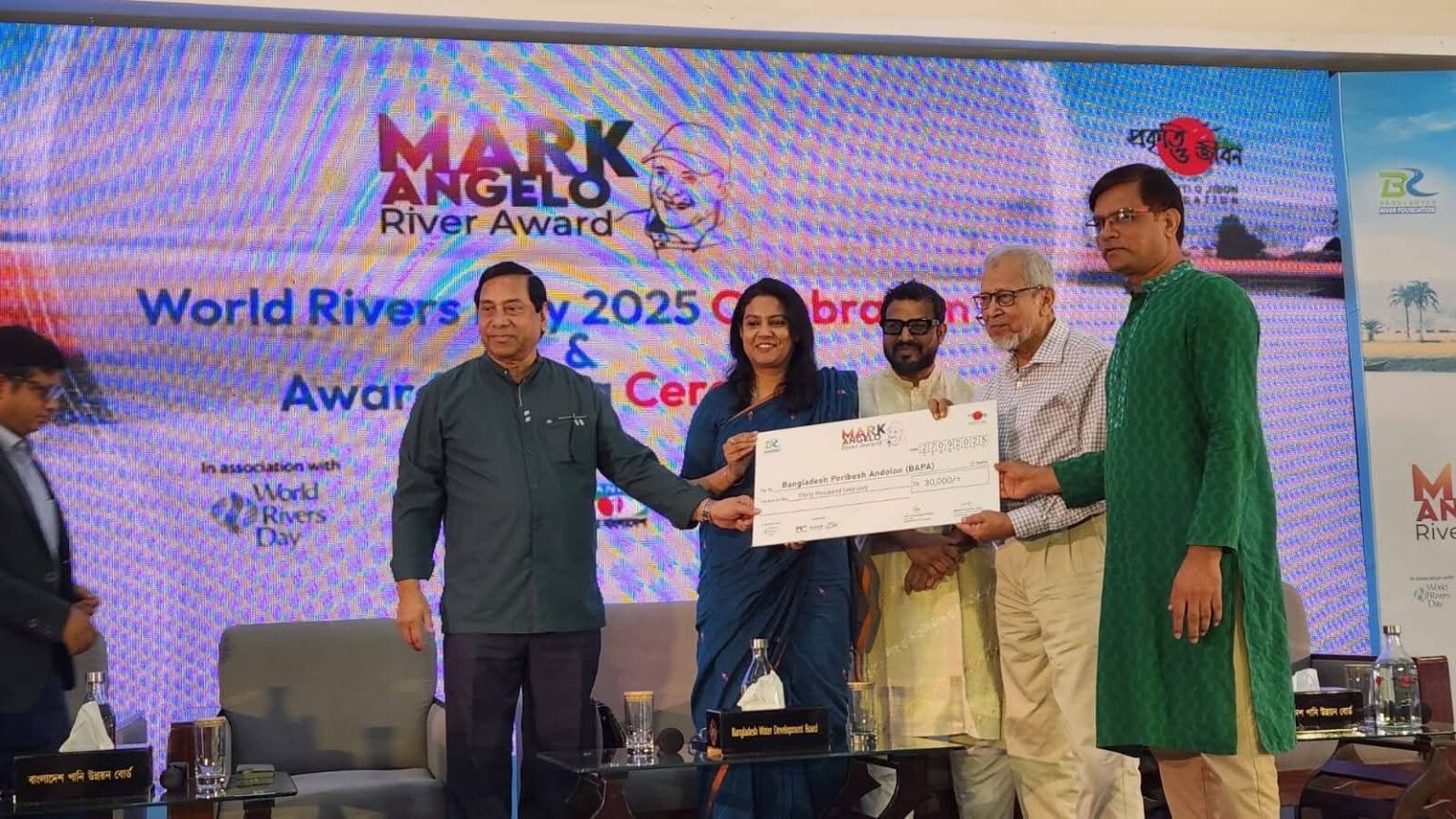 BAPA Secures the Prestigious Mark Angelo River Award – Bangladesh ...